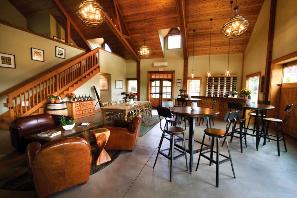 domaine-divio-tasting-room-interior-ribbon-ridge-willamette-valley ...